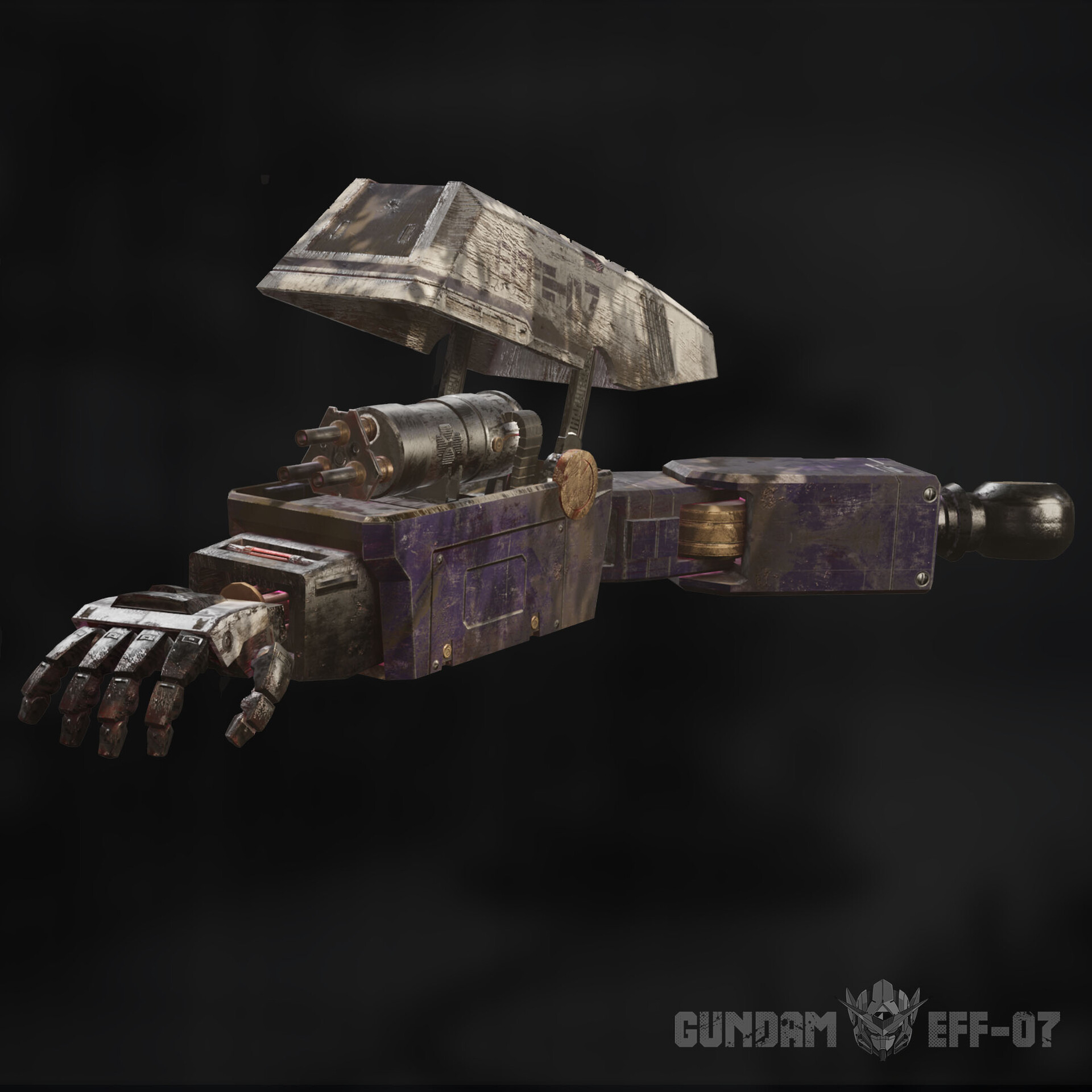 ArtStation - Gundam Arm Rig "Aftermath"
