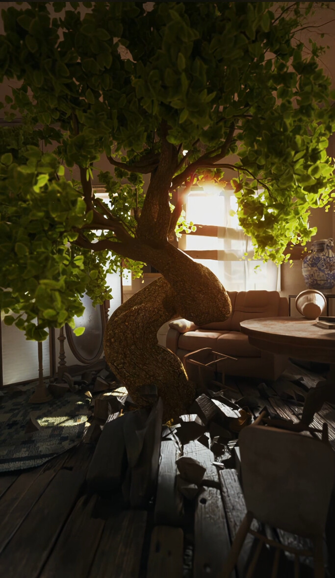 ArtStation - Unexpected Tree