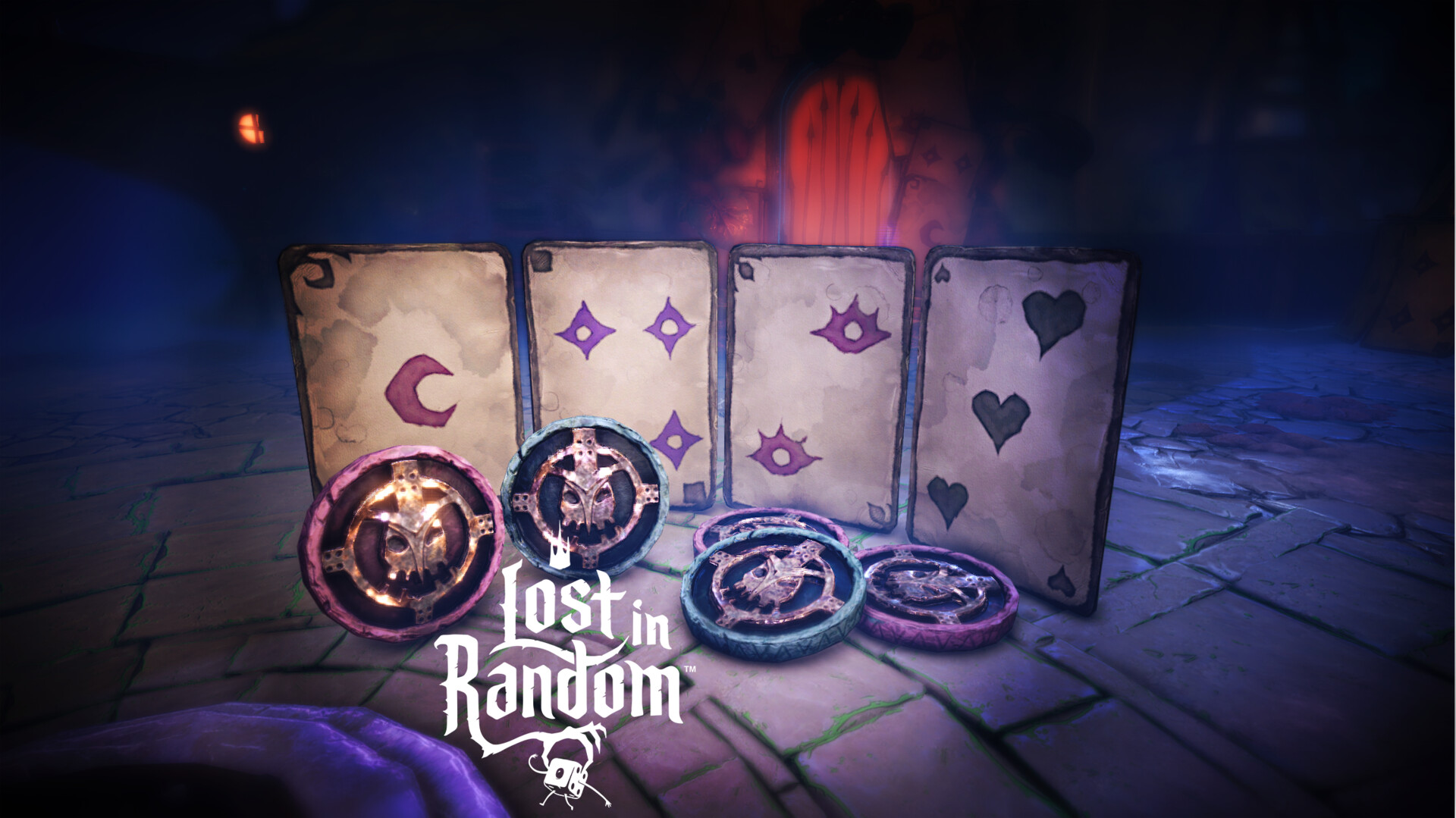 ArtStation - Lost in Random - Poker chips and playing cards