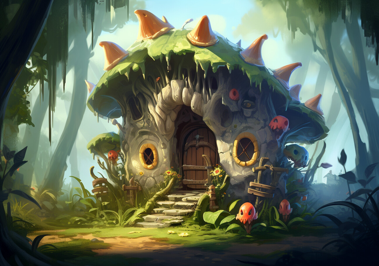 ArtStation - Mushroom House
