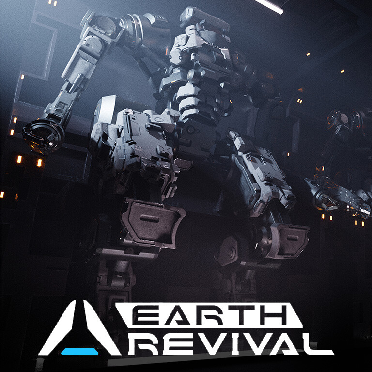 ArtStation - 4 leg mech