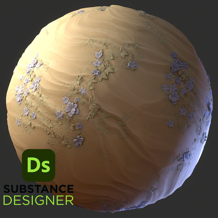 ArtStation - Stylized Sand - Substance 3D Designer