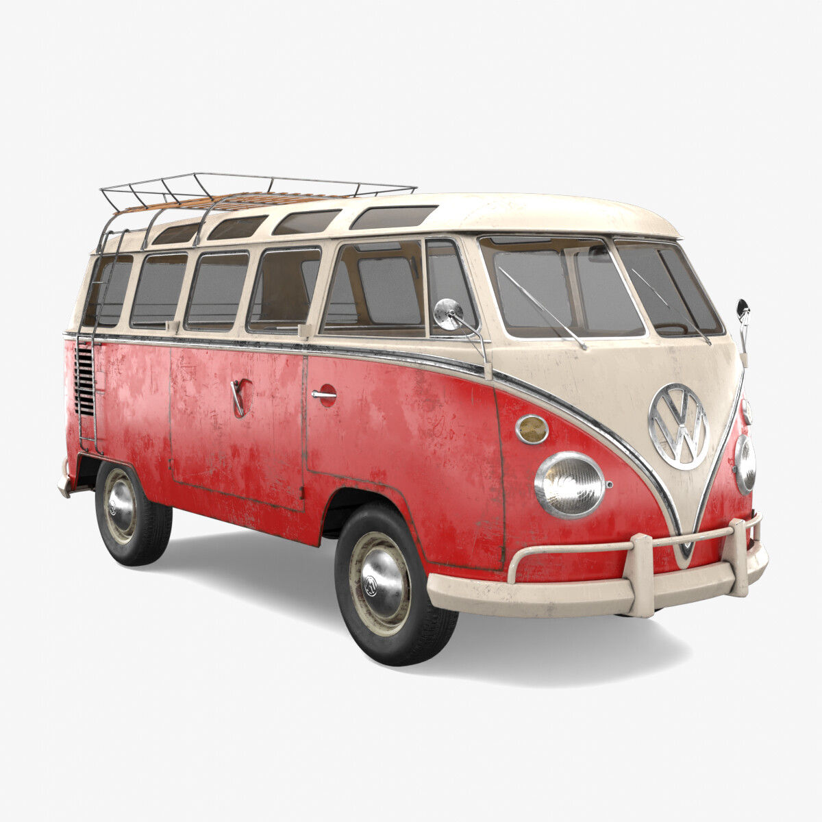 ArtStation - Volkswagen T-1 Bus