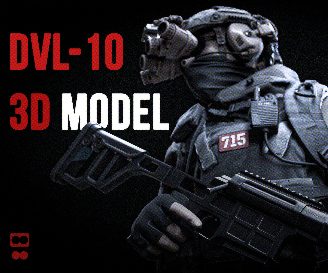 ArtStation - DVL-10 M1 "Diversant" 3D model