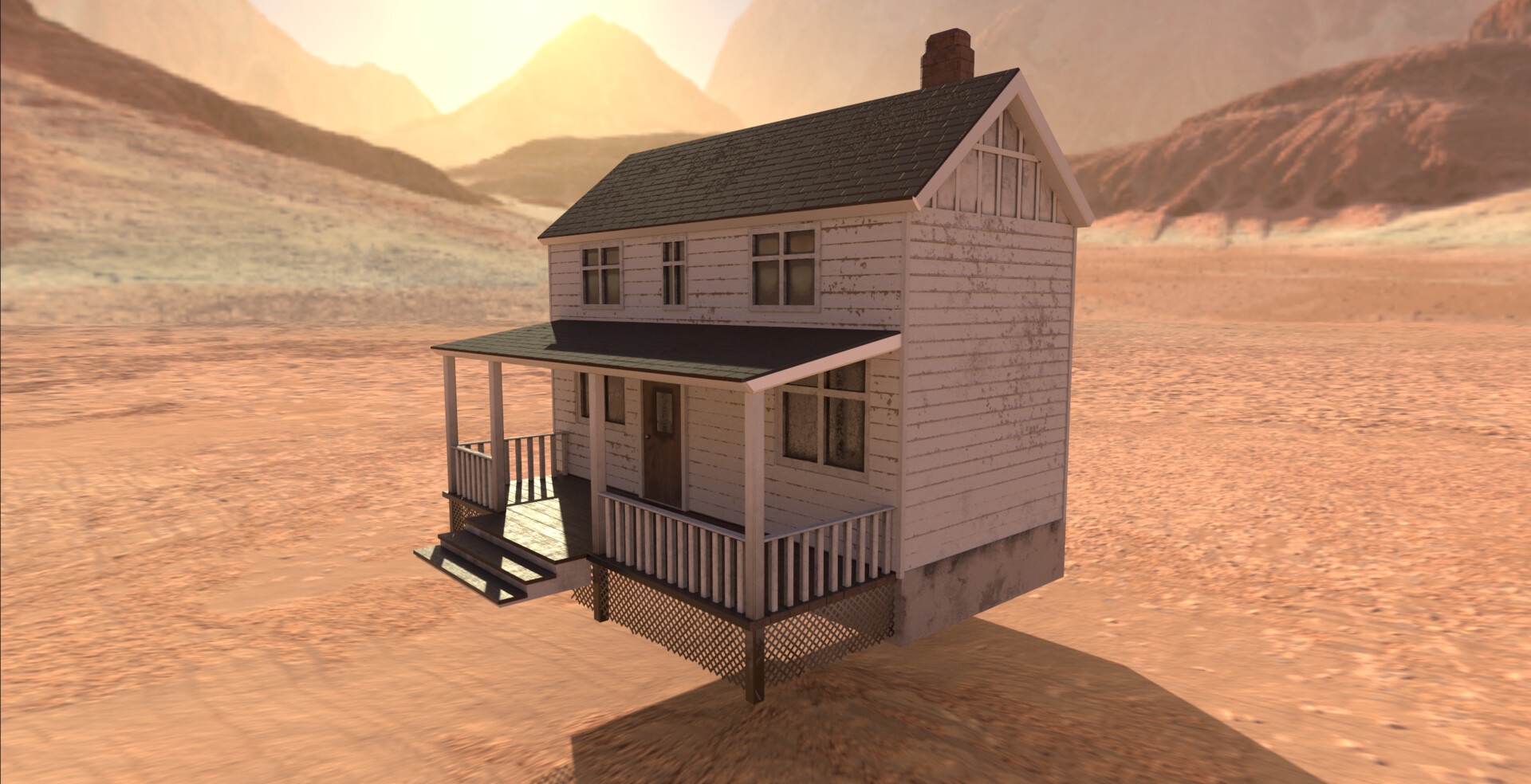 ArtStation - Unreal Engine Class House Model/Texture