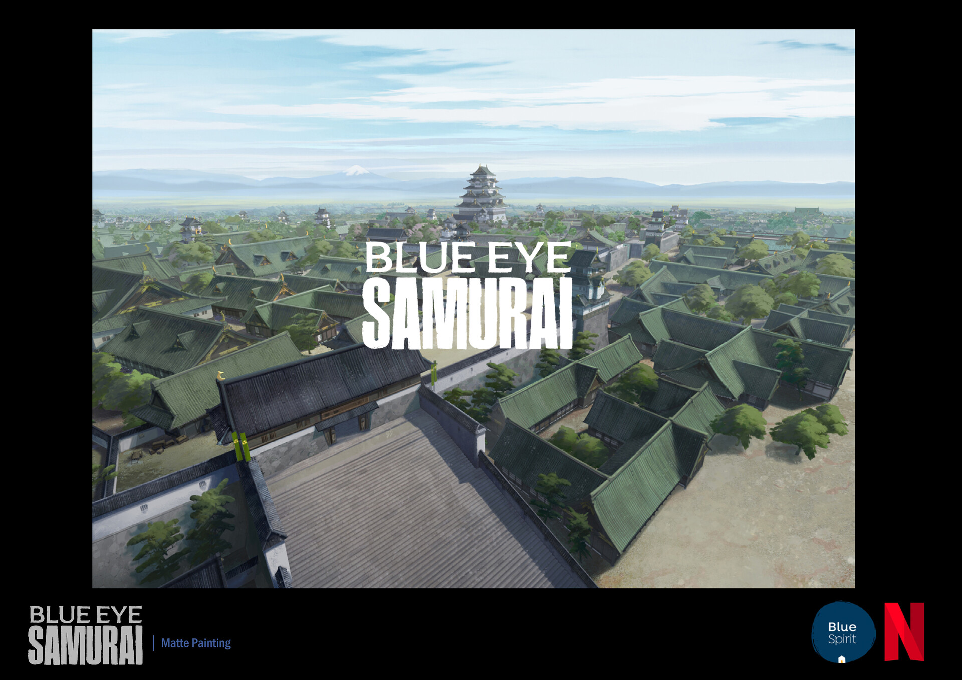 ArtStation - Blue Eye Samurai - Matte Paintings