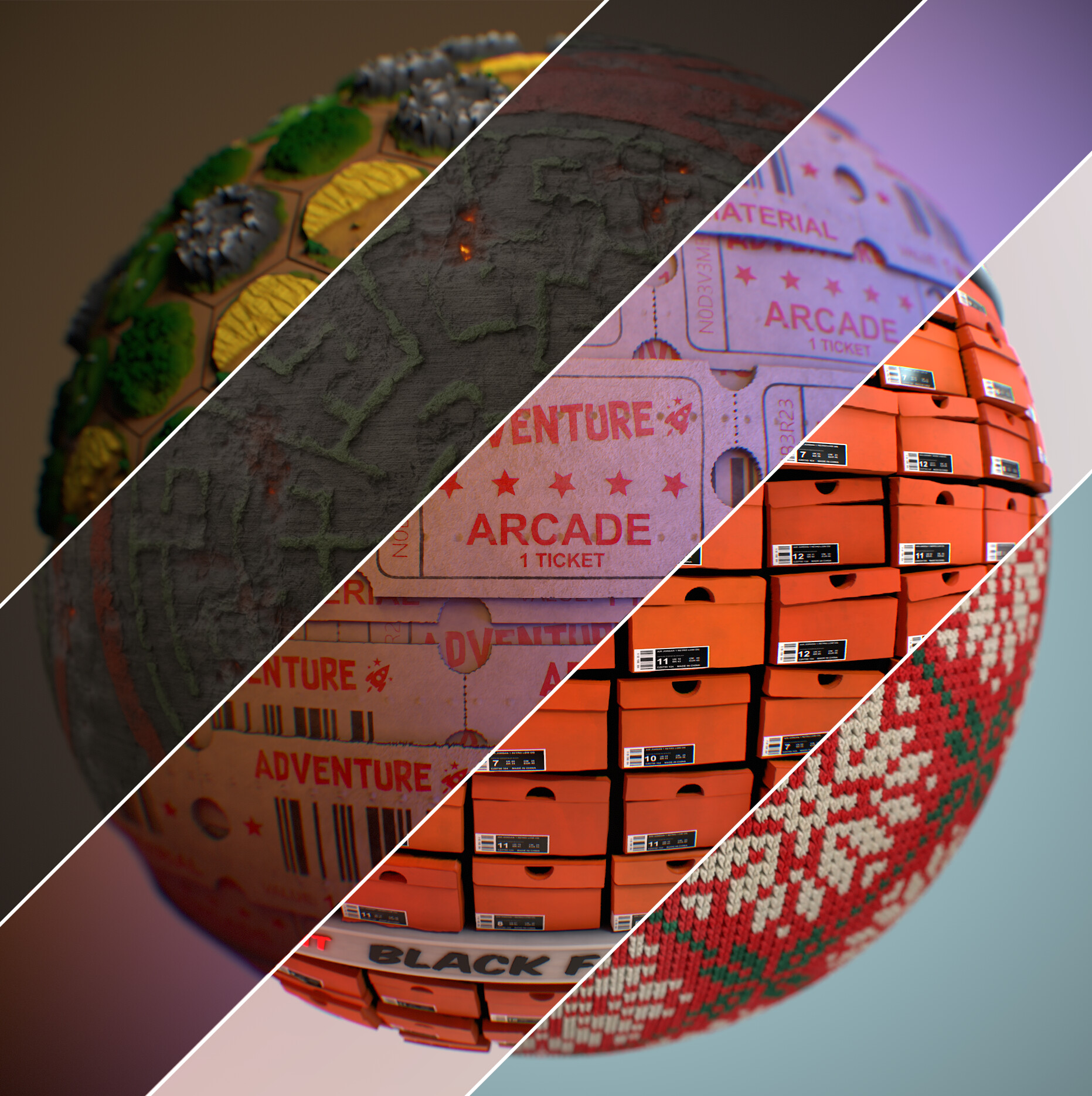 ArtStation - Nodevember 2023 Materials