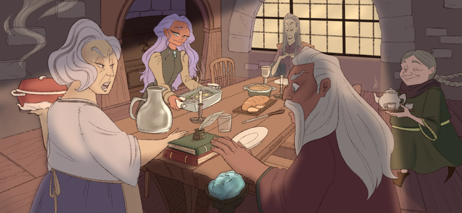 ArtStation - Dinner Time