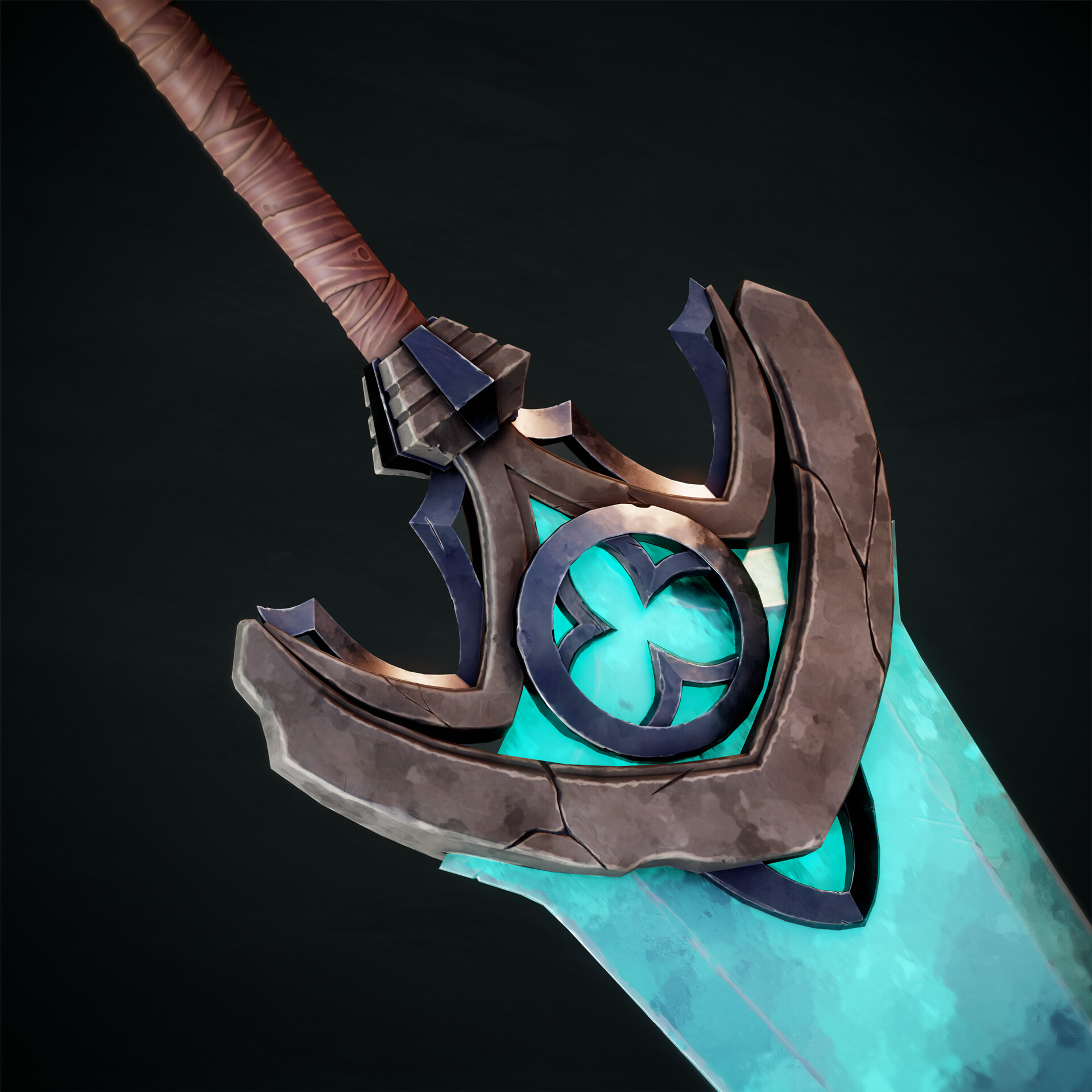 ArtStation - Gothic Stylized Sword
