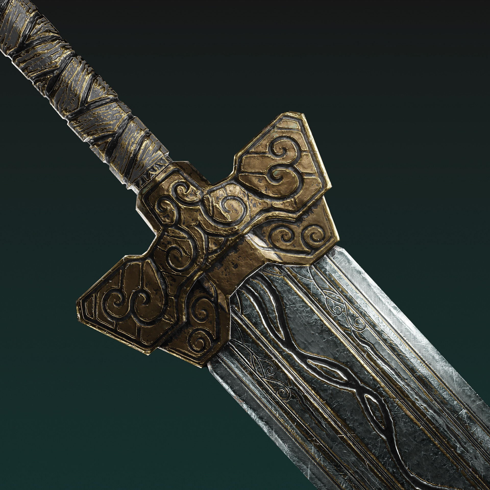 ArtStation - The Titan's Bane Swords Collection