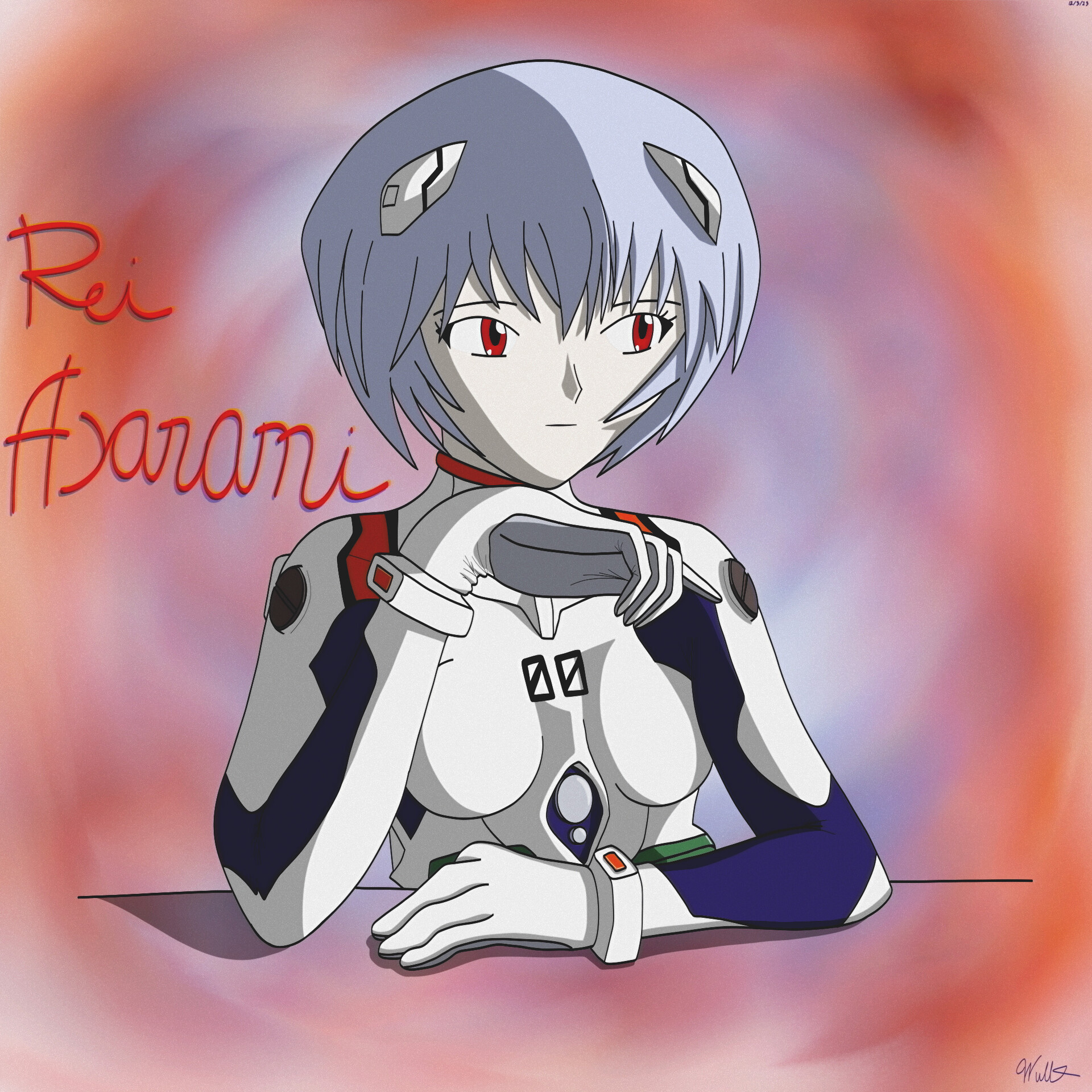 ArtStation - Rei Ayanami (Neon Genesis Evangelion)