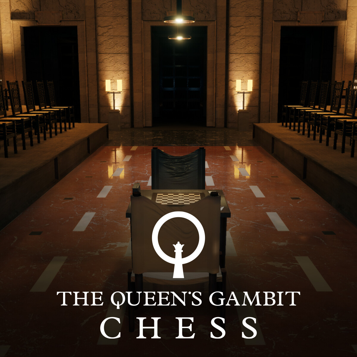 ArtStation - The Queen's Gambit Chess: Moscow Invitational Environment ...