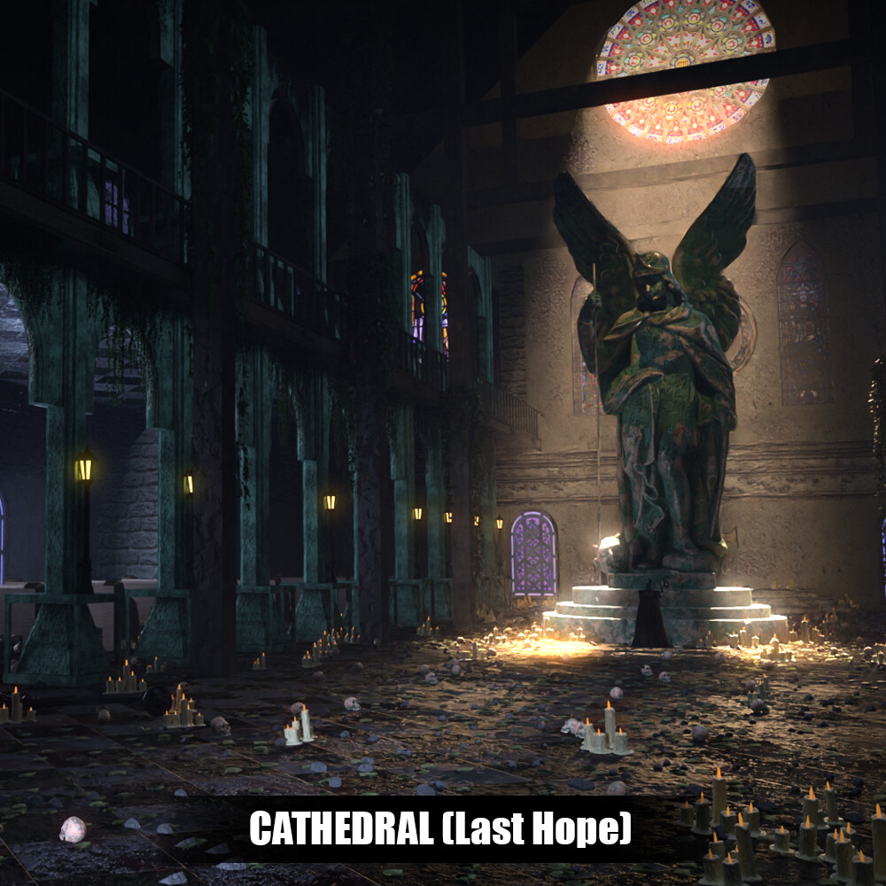 ArtStation - Cathedral (Last Hope)