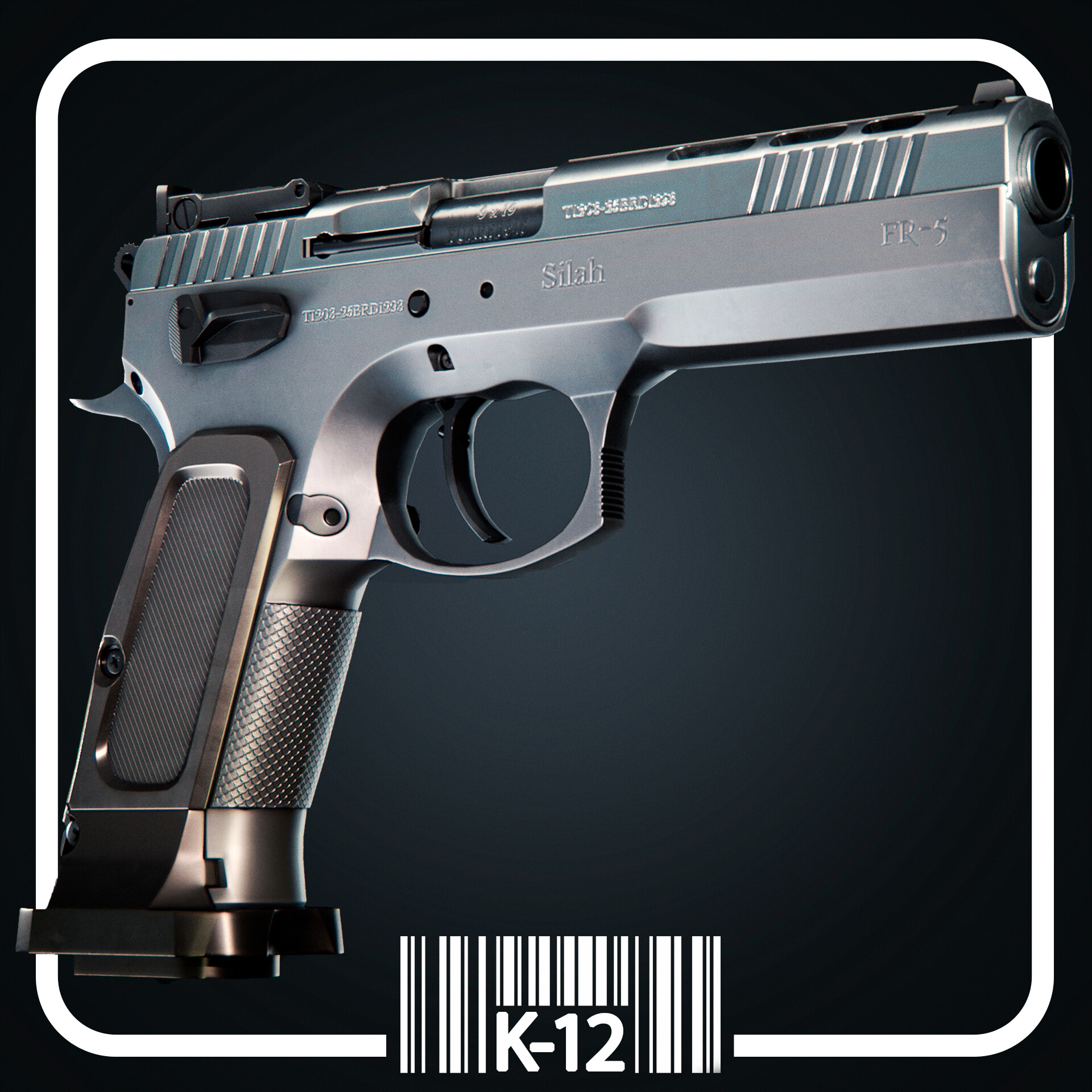 ArtStation - In-game Weapon | K-12