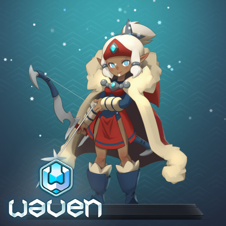 ArtStation - Waven : Animated Illustration Character