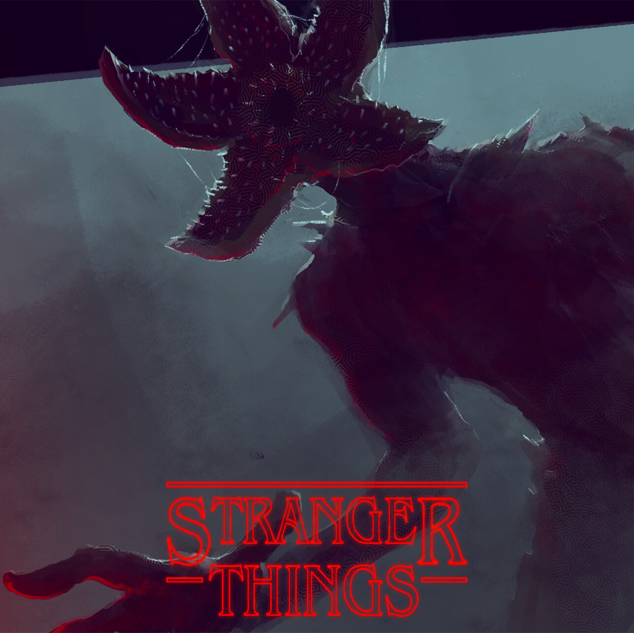 ArtStation - Demogorgon - Stranger Things