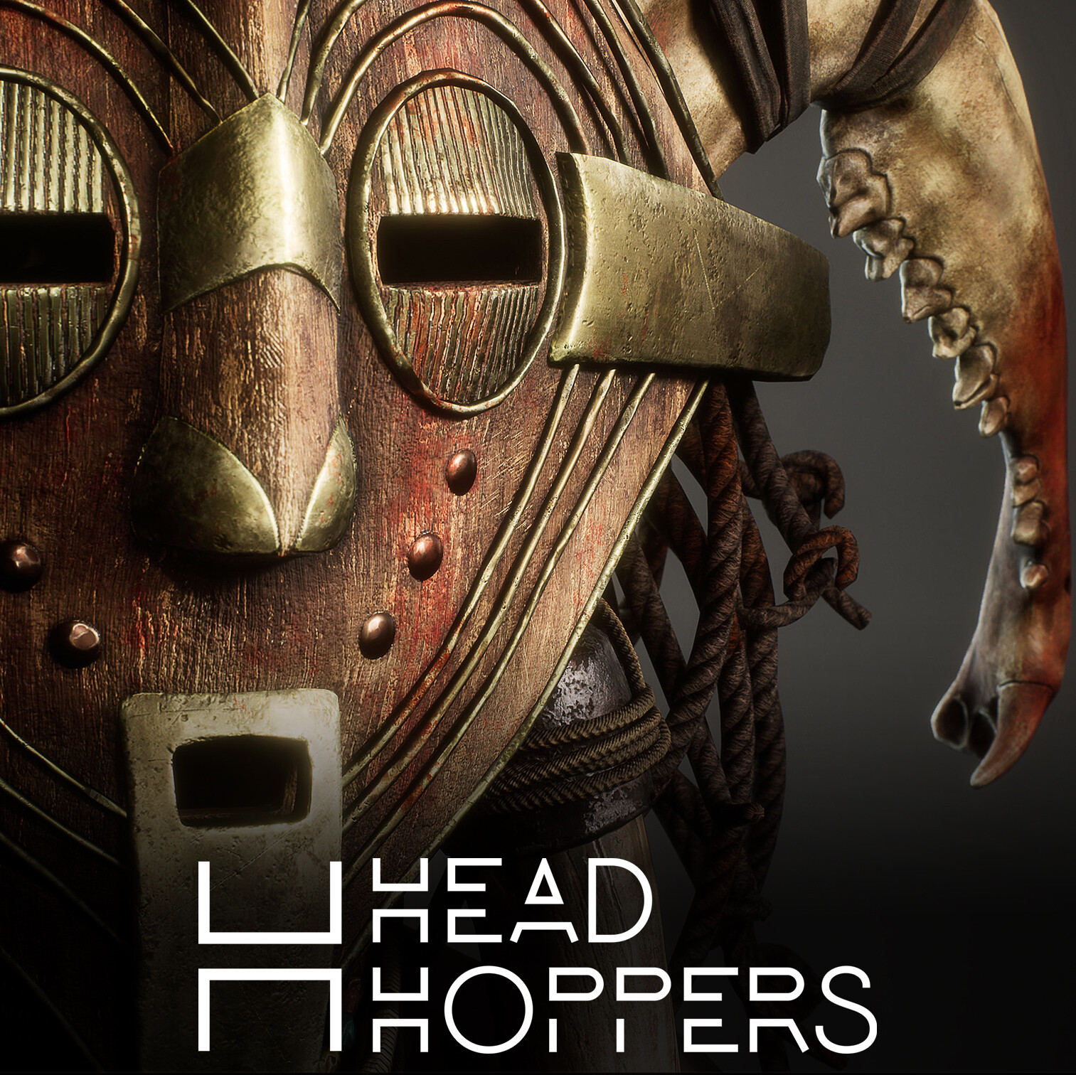 ArtStation - Tribal Mask (Realtime/Game-Ready Model)