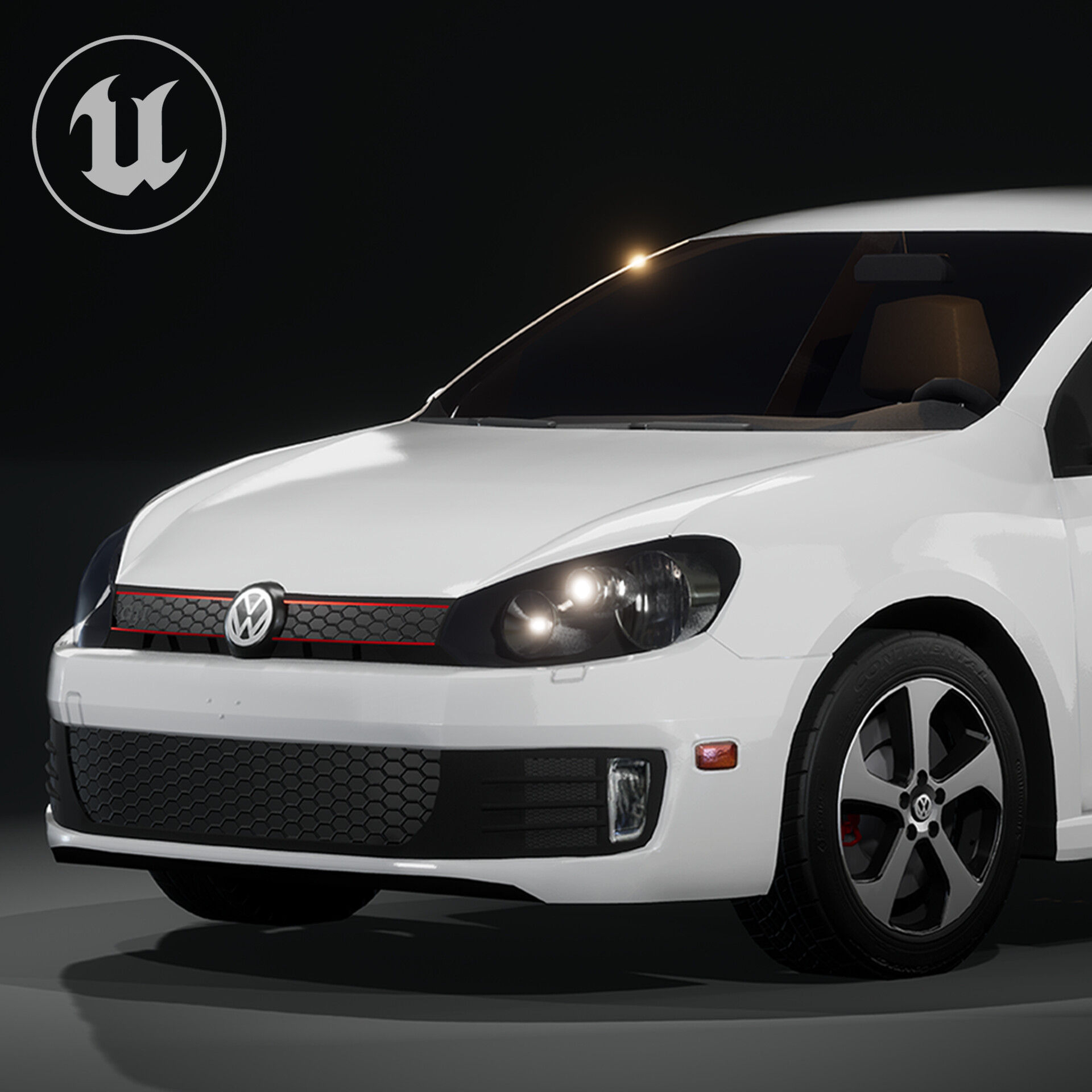 ArtStation - 2013 VW GTI Wolfsburg Edition Model