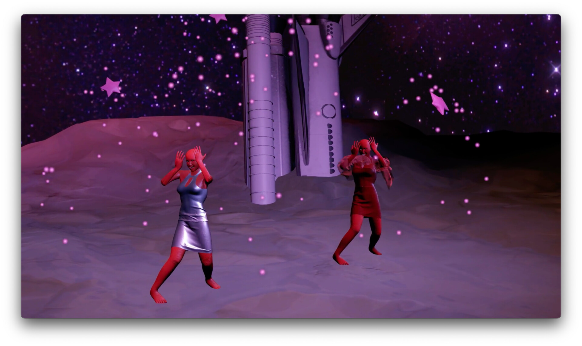 ArtStation - Kiss me more by Doja Cat (animation 3D project)