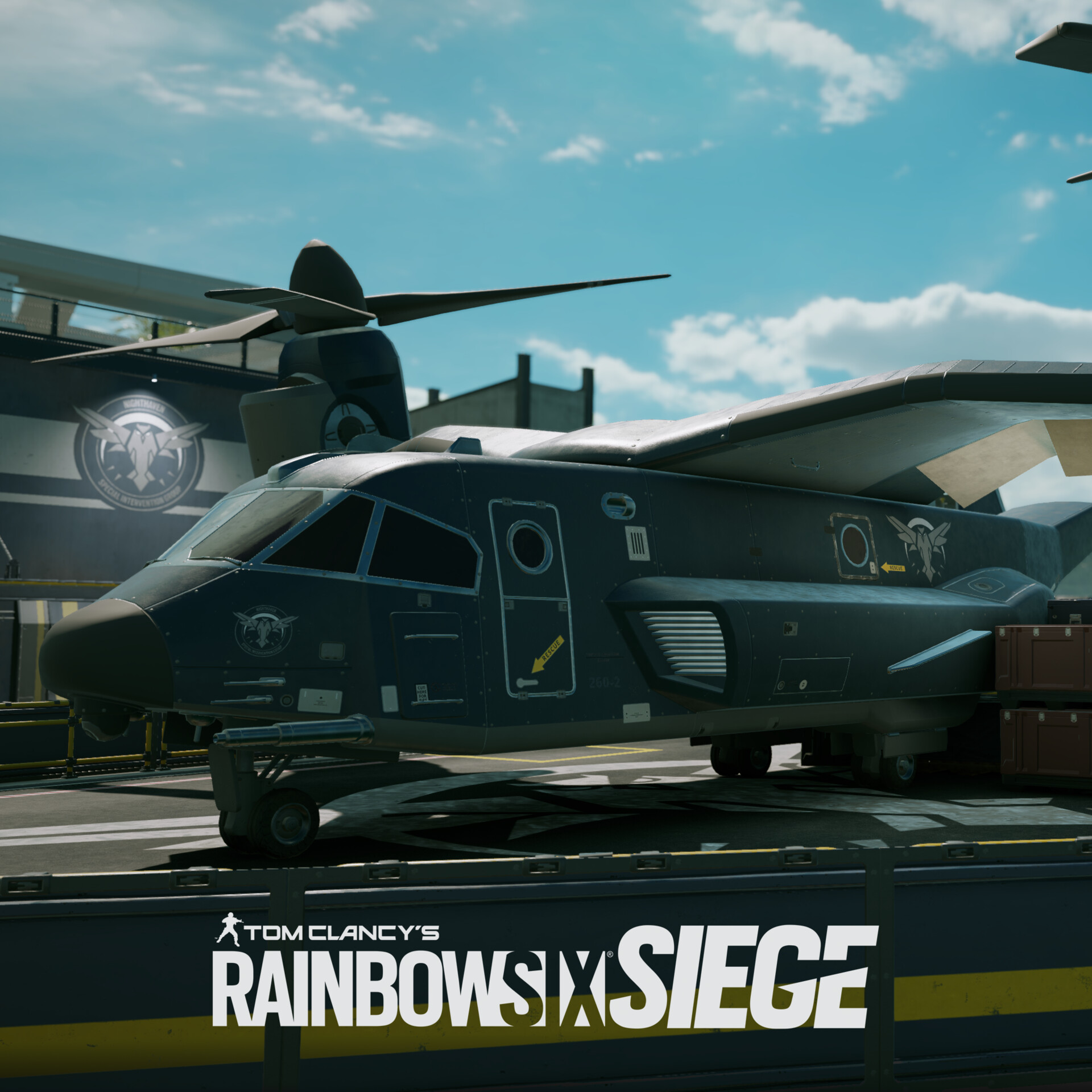 ArtStation - 3D Modeling work on R6 Siege, Year 7, Season 4, Solar Raid.