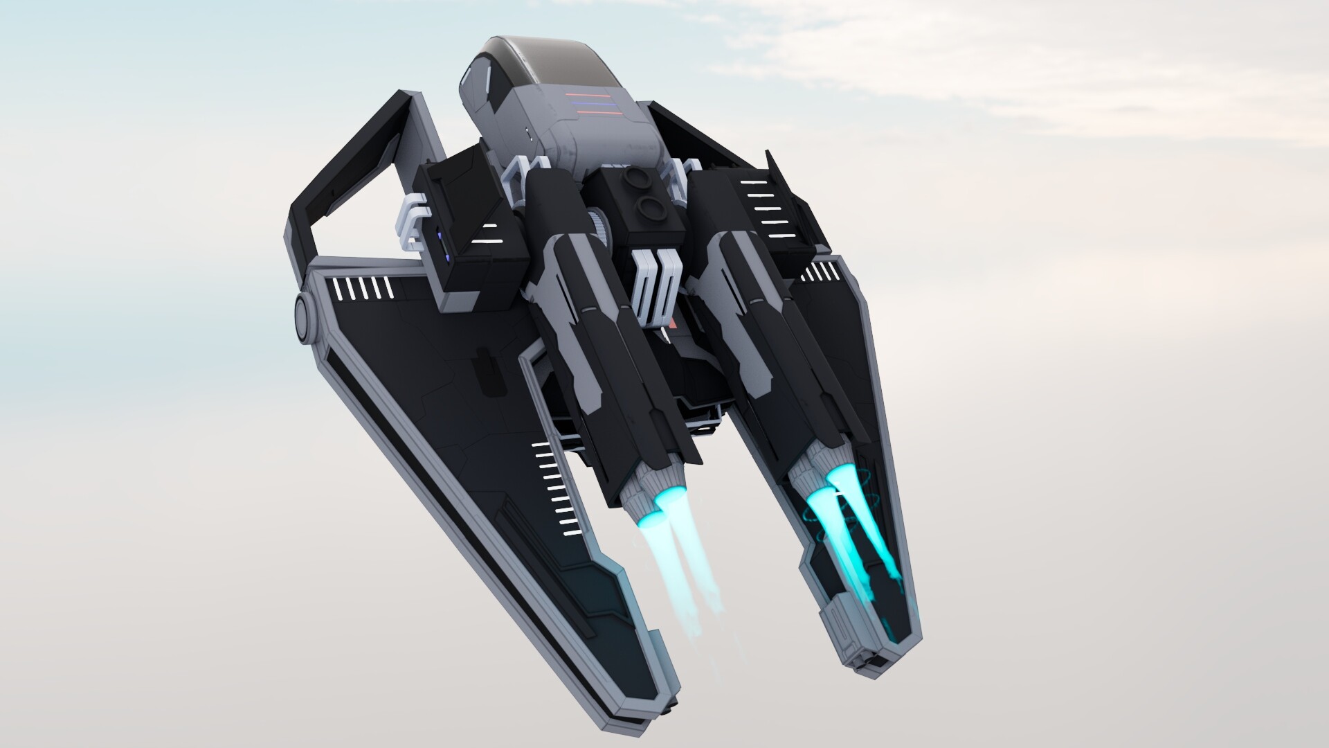 ArtStation - Shadow Falcon- Neo Tokyo ArtStation Challenge