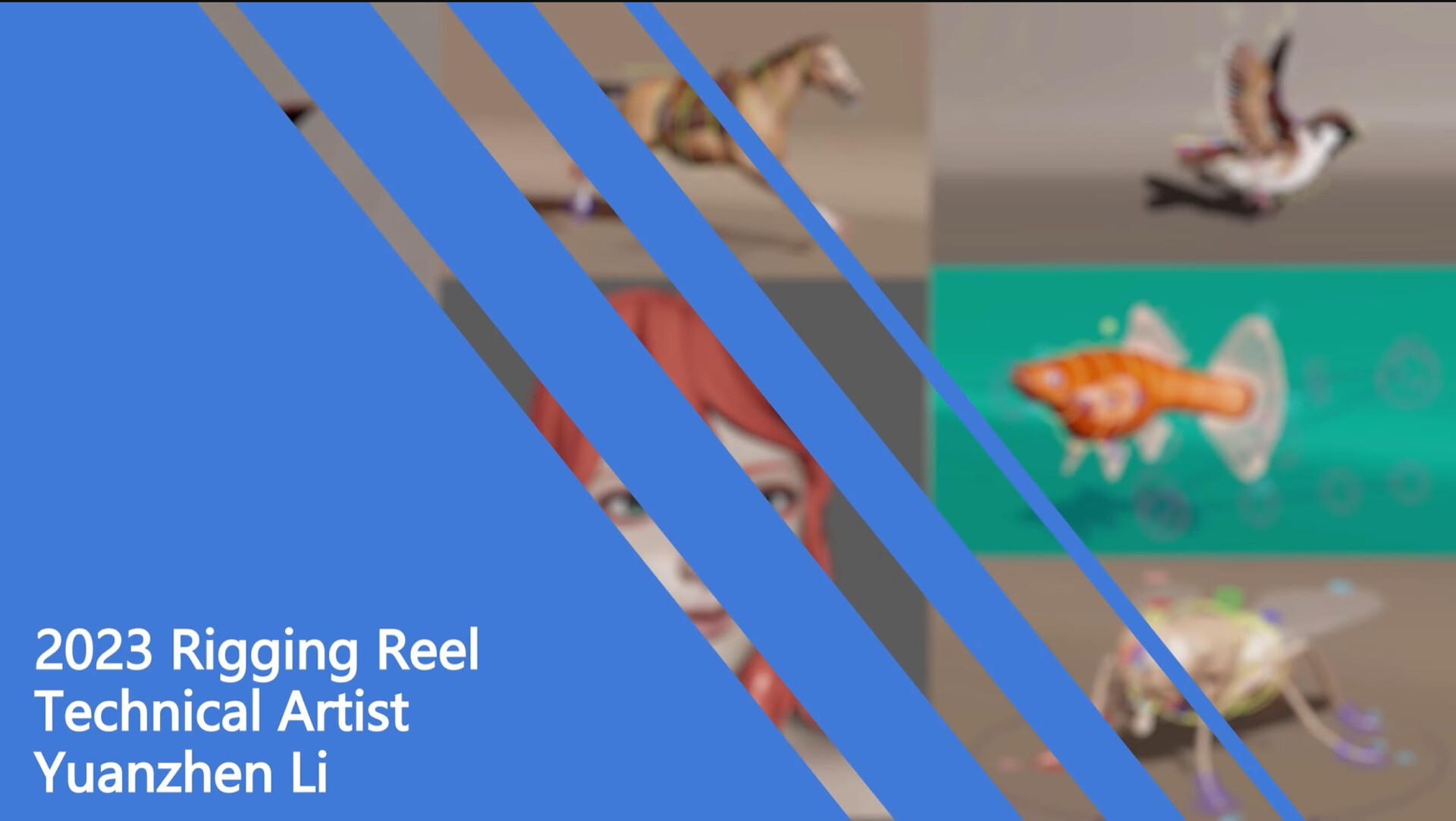 ArtStation - 2023 Rigging/Tool Reel