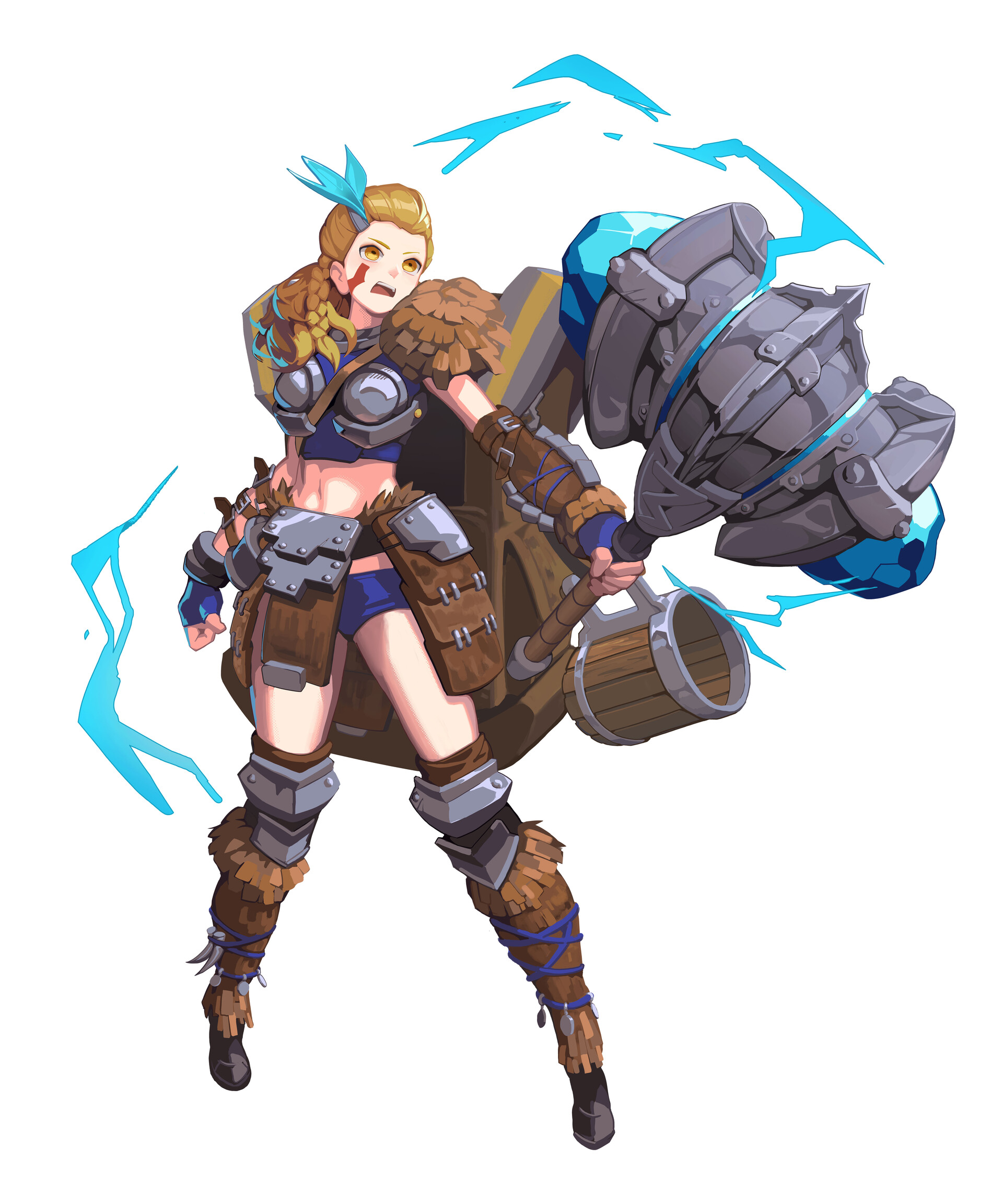 ArtStation - Lightning Princess