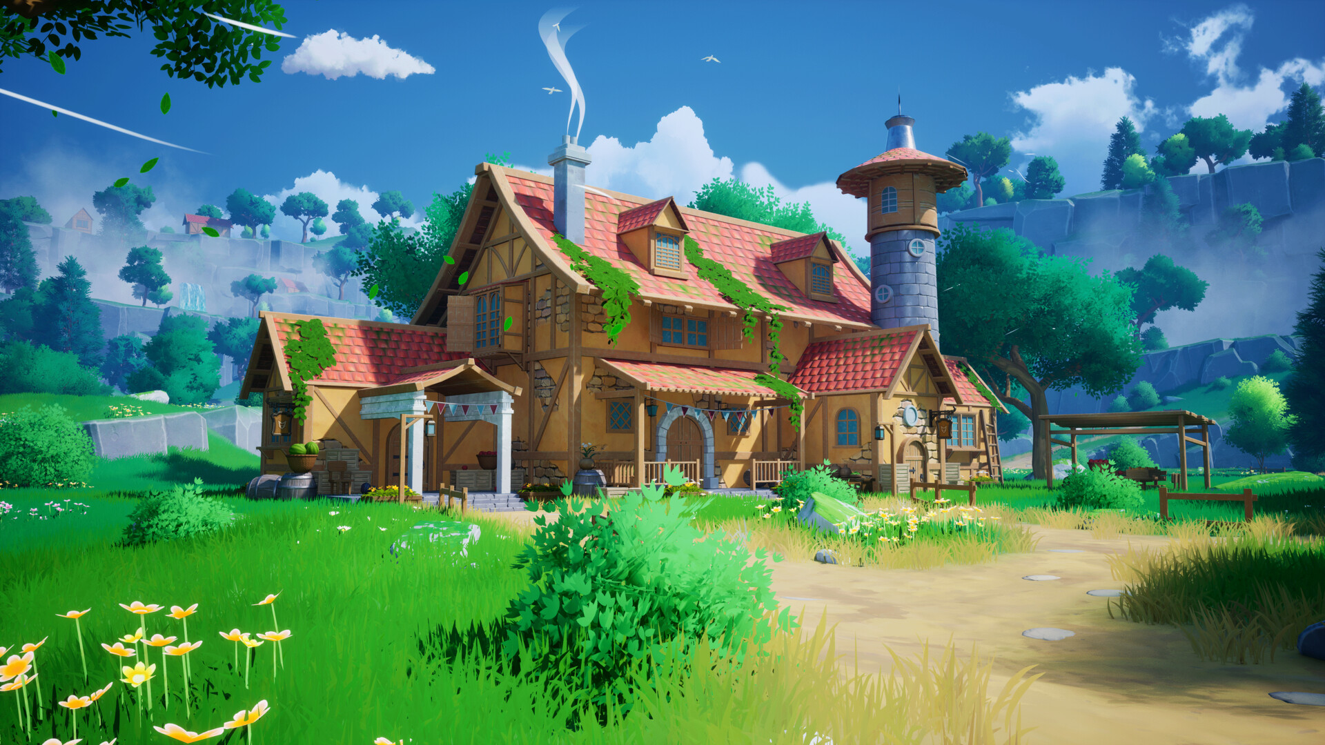 ArtStation - 风格化小店_Stylized shop