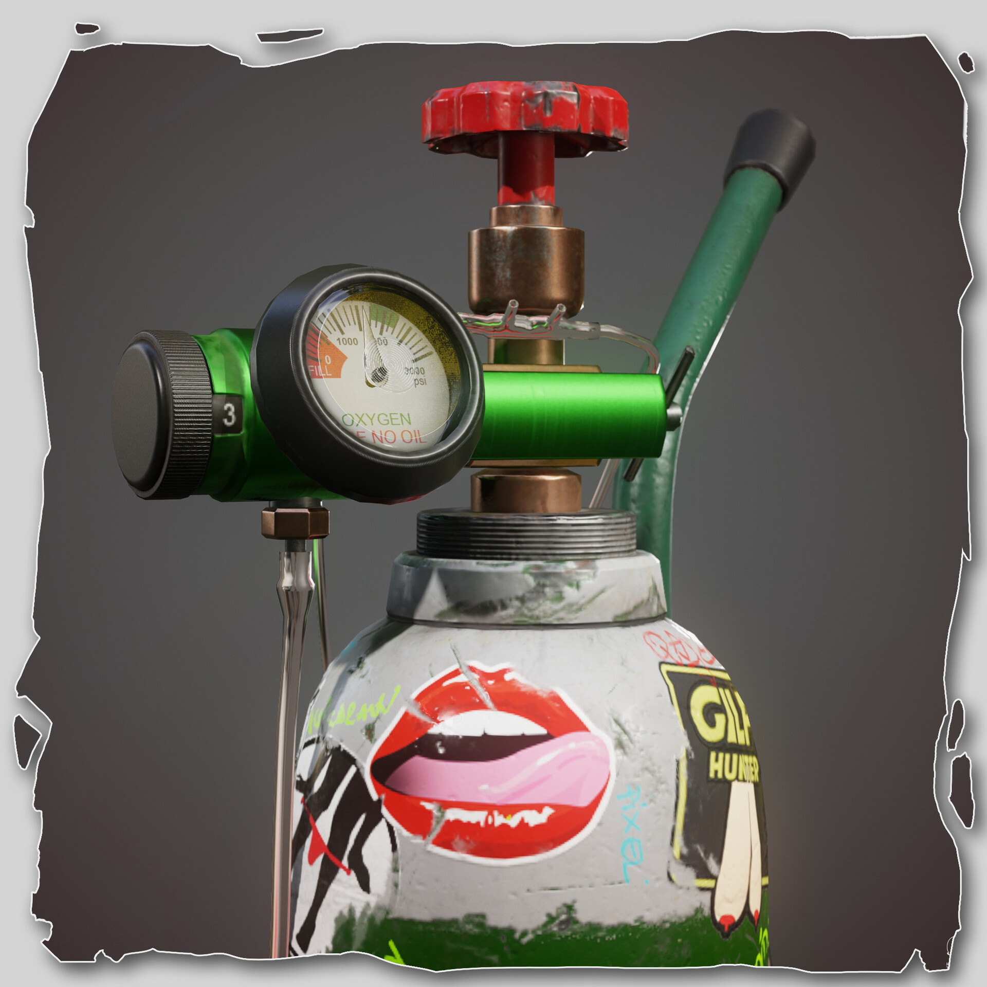 ArtStation - Oxygen tank