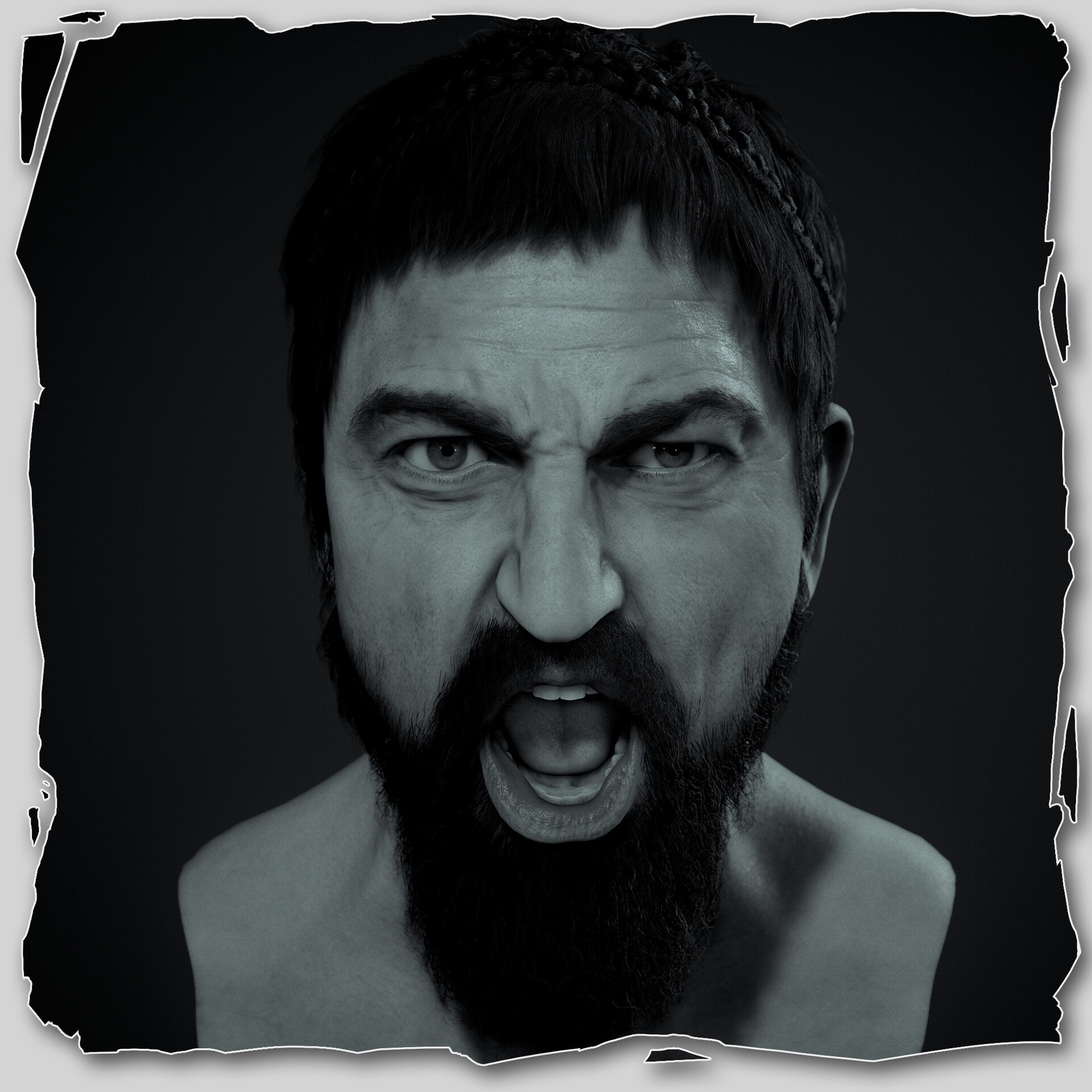 ArtStation - Leonidas - real time head