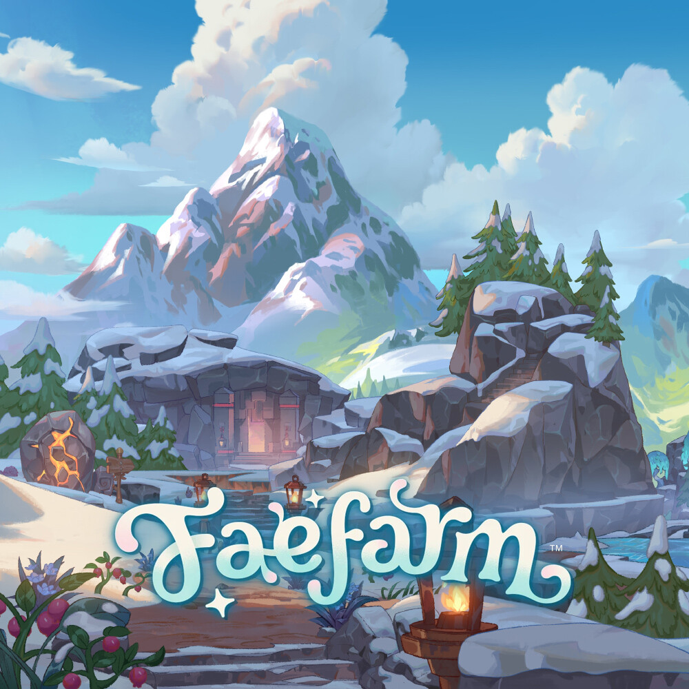 ArtStation - Fae Farm Frozen Plateau