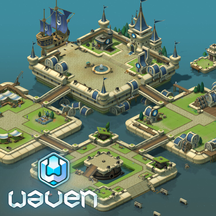 ArtStation - Waven : Hub Bonta & Quest