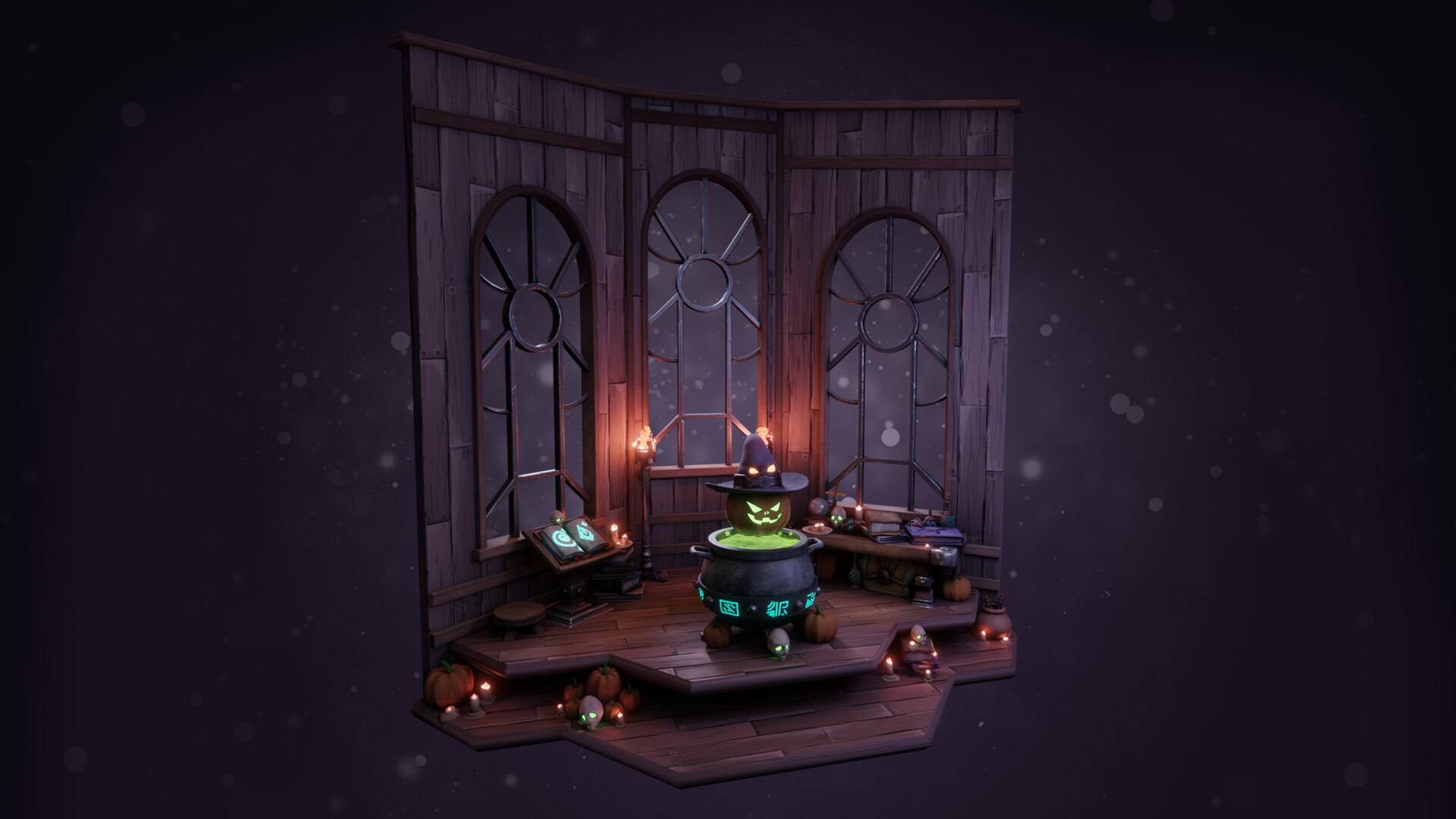 ArtStation - Witch room