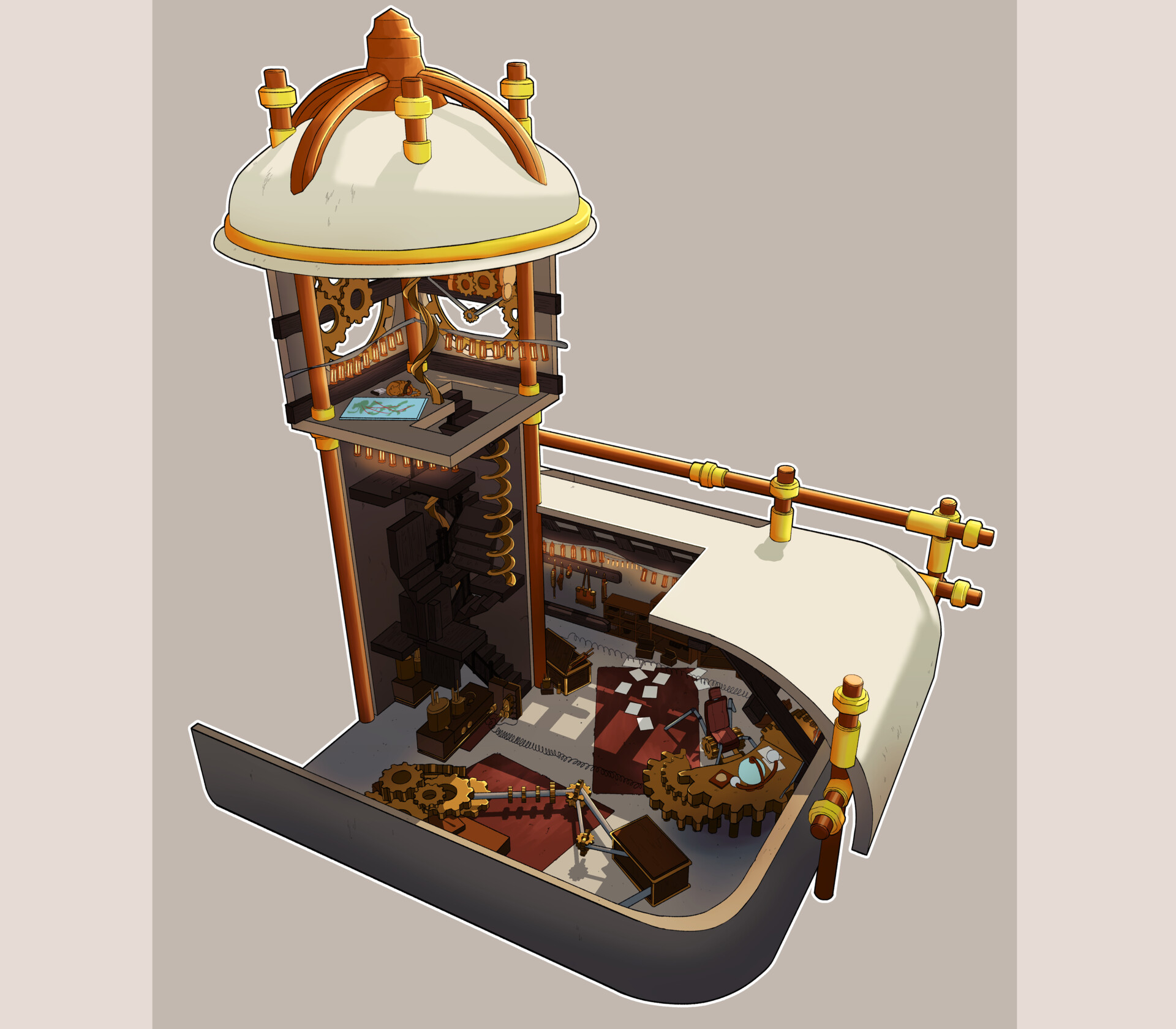 ArtStation - Temporal Watchtower