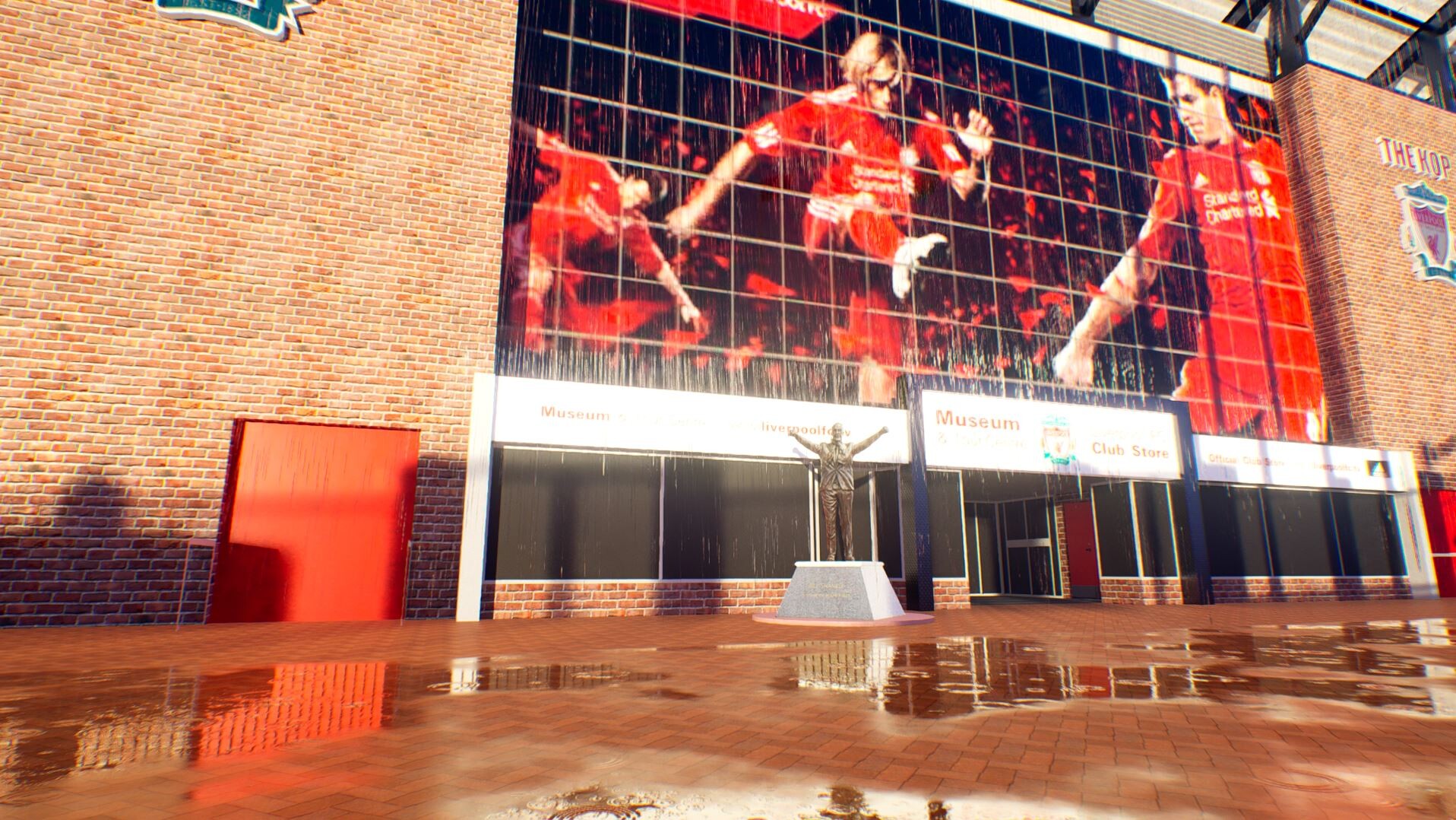 ArtStation - YNWA song tribute video (Anfield Road))