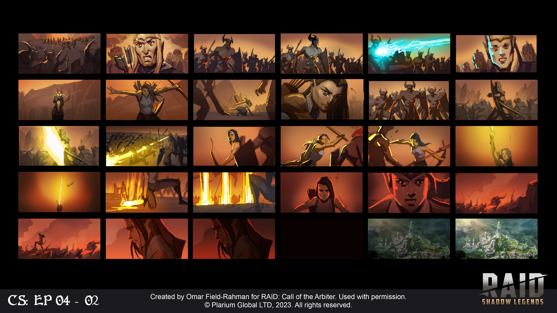 Omar Field-Rahman - Call of The Arbiter Color Scripts - EP 04