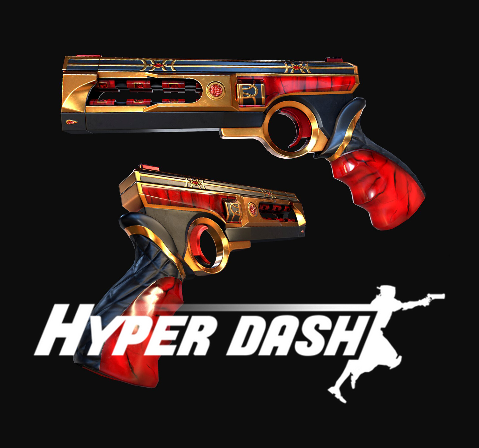 ArtStation - Hyper Dash Gun Skin