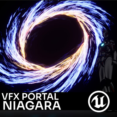ArtStation - Portal - Niagara | Unreal Engine
