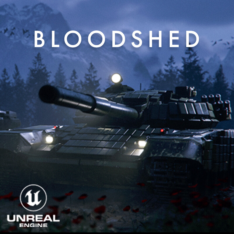ArtStation - BLOODSHED - CINEMATIC UNREAL ENGINE 5