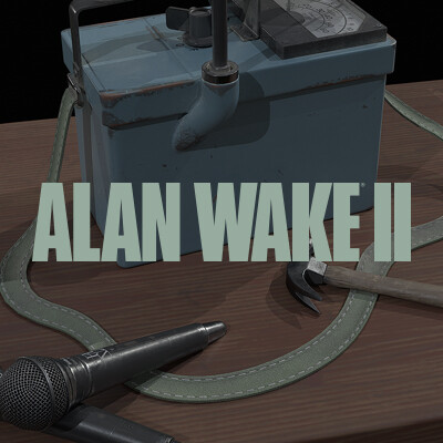 ArtStation - PROFESSIONAL - ALAN WAKE II - Misc. Props