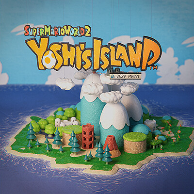 ArtStation - Yoshi's Toy Island