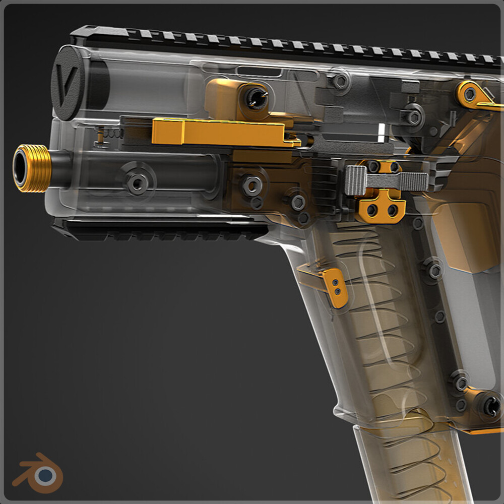 ArtStation - Kriss Vector - High Poly with full internals