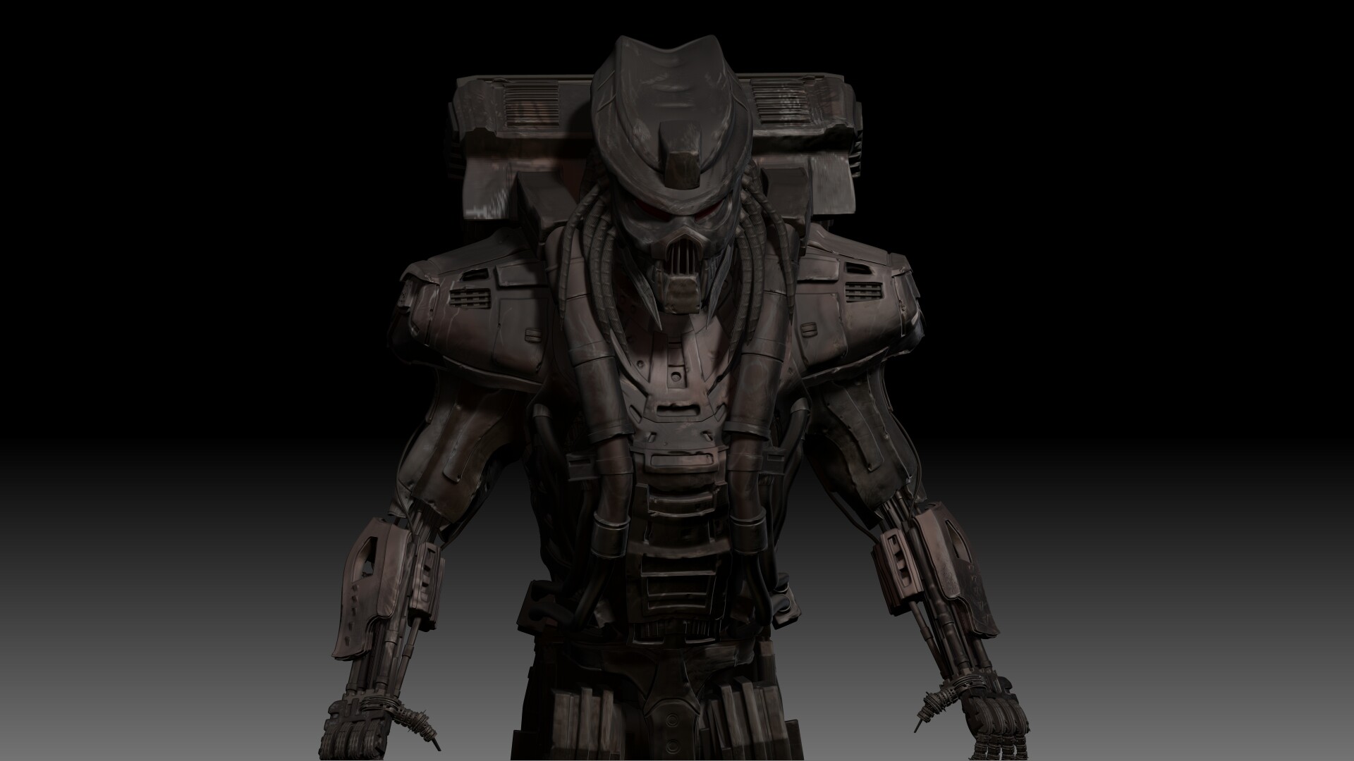 ArtStation - Cyborg Predator