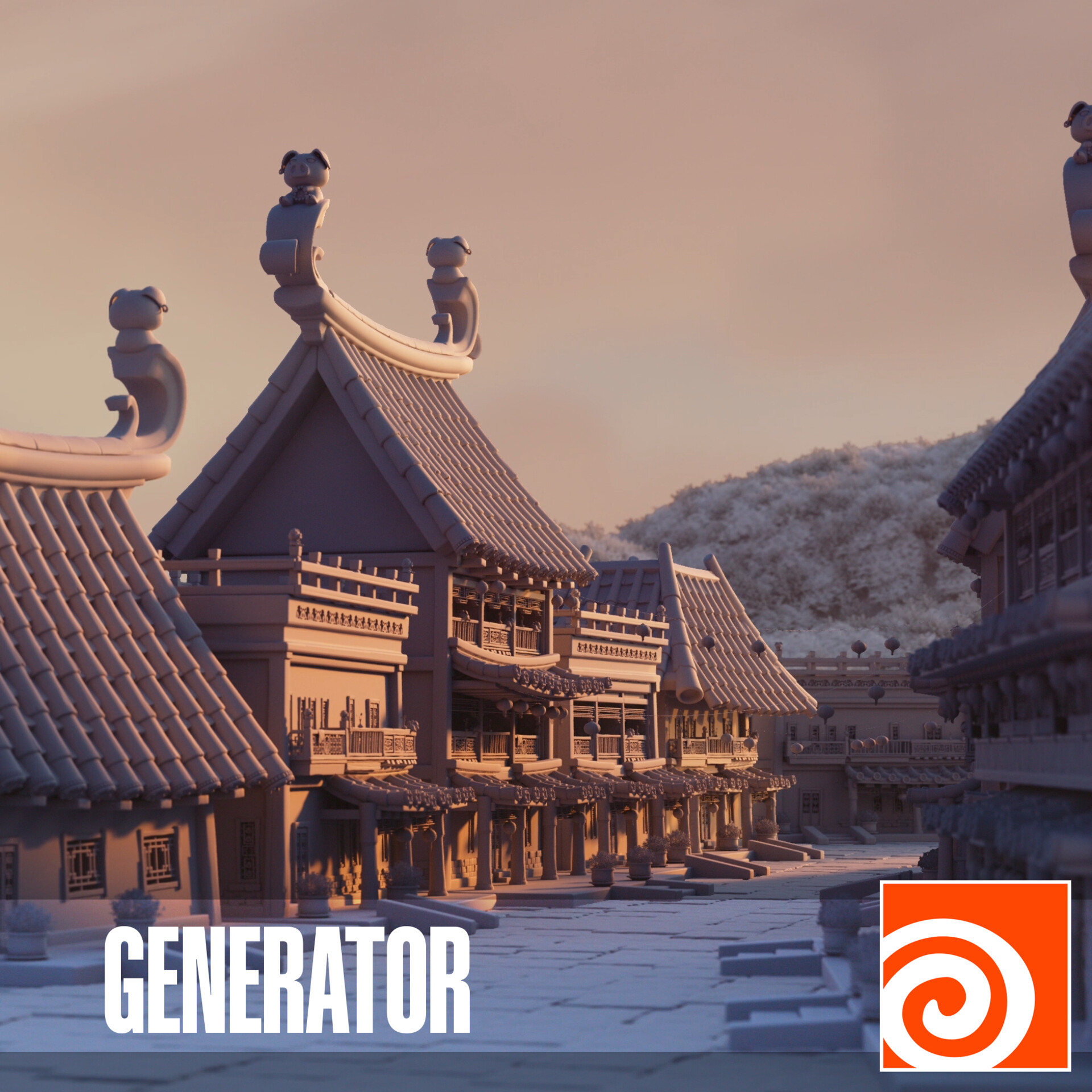 ArtStation - Houdini Building Generator