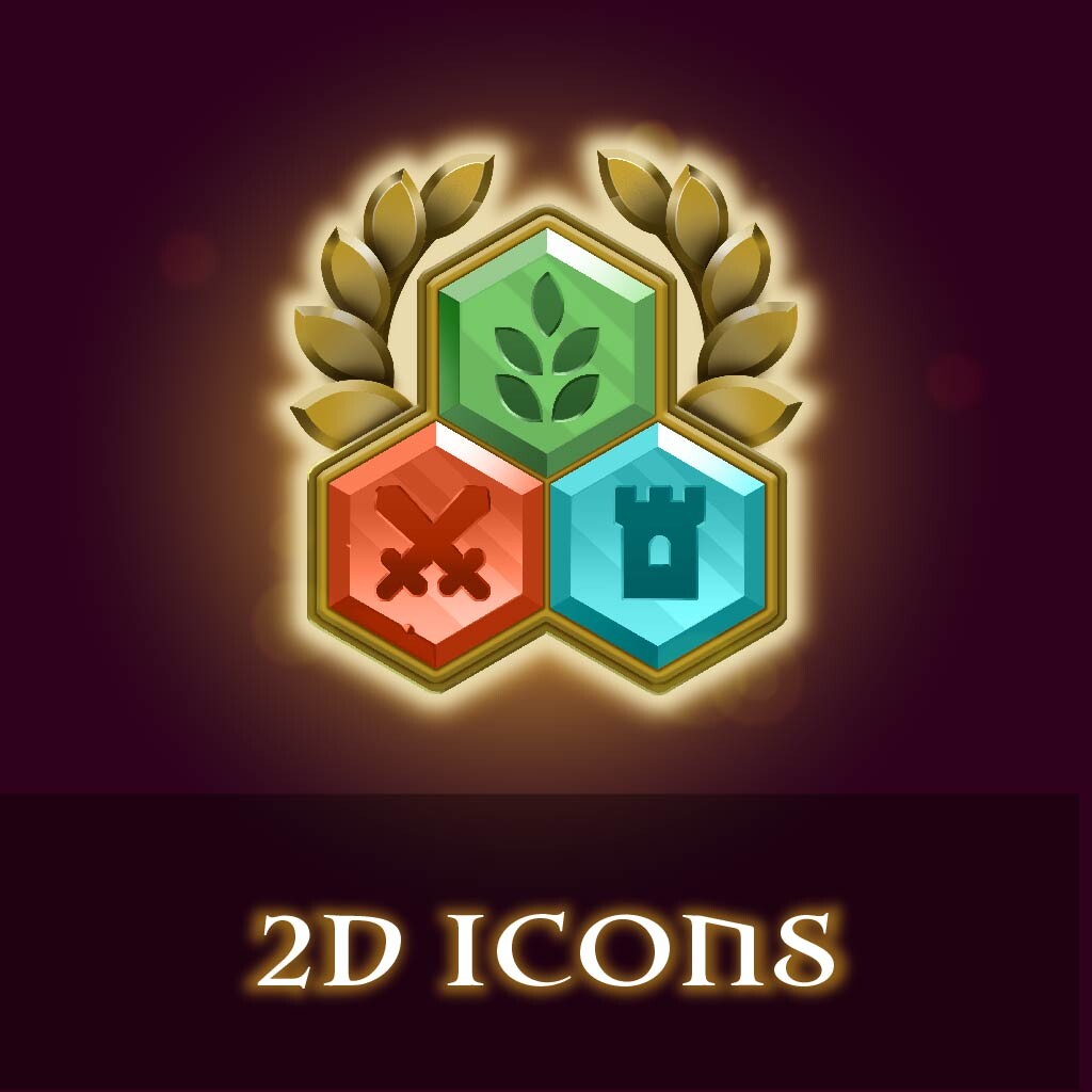ArtStation - Unannounced Project | 2D Icons