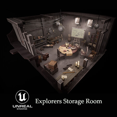 ArtStation - Explorers Storage Room
