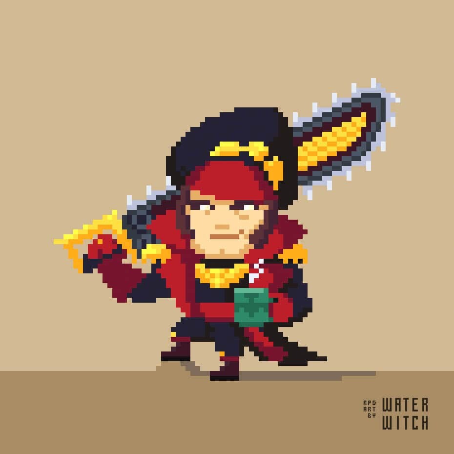 ArtStation - Cain, Hero of the Imperium - Animated!