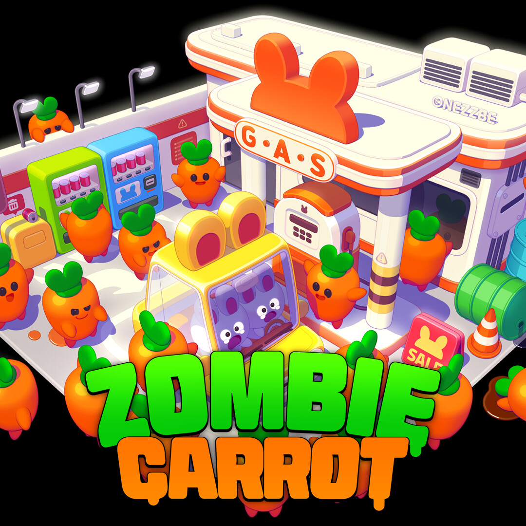 ArtStation - Zombie Carrot - Attack The Gas Station