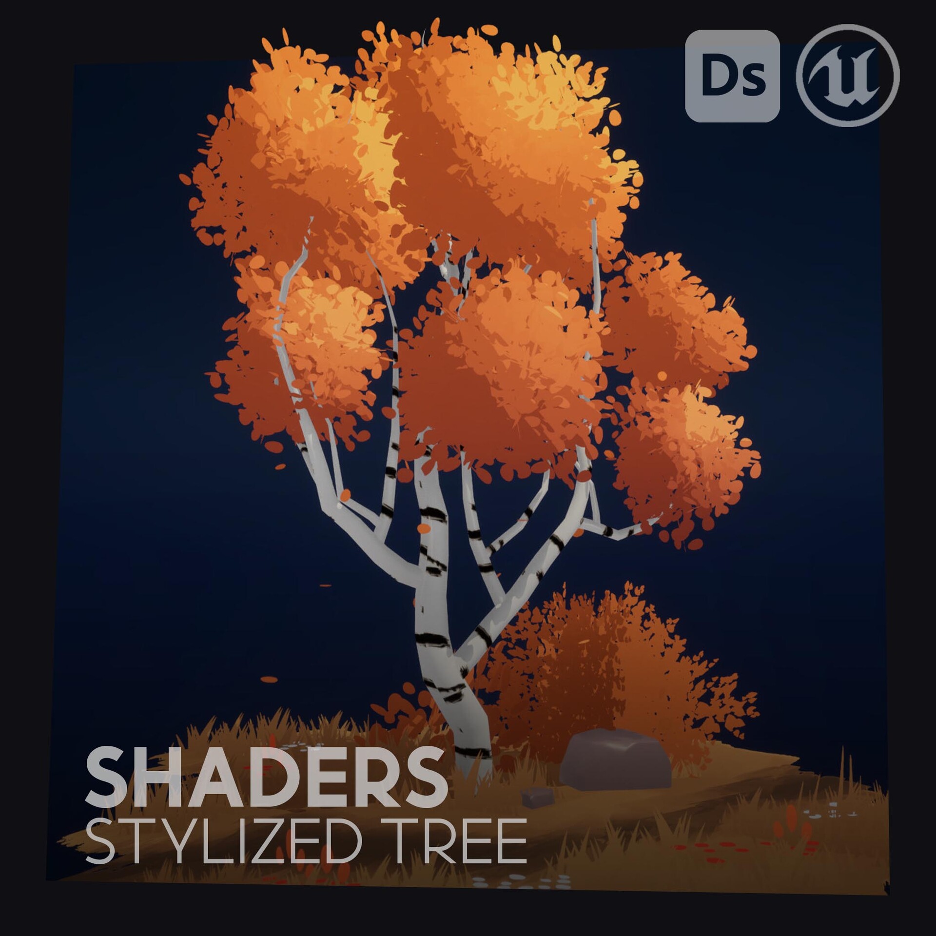 Erik Smid - Stylized tree