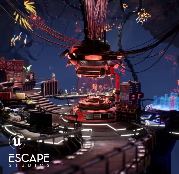 ArtStation - VR Lair Environment